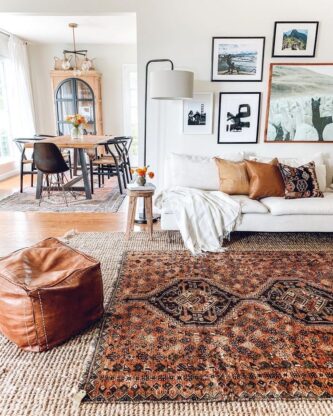 Awesome Tips: Layer Rugs, Cowhide Rugs and More | Shine Rugs